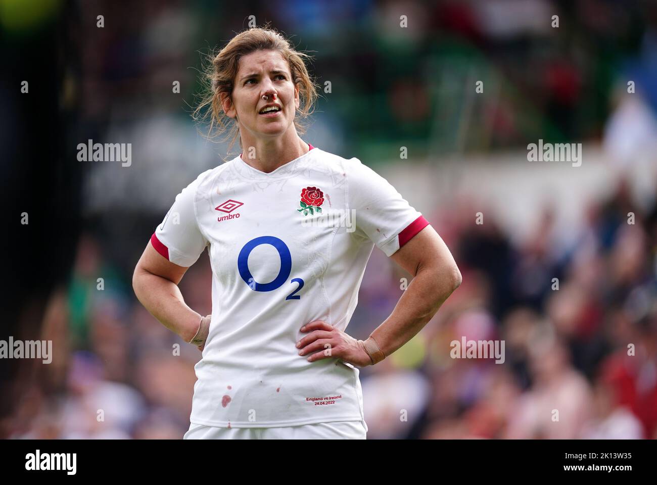 File photo dated 24-04-2022 of England's Sarah Hunter. Sarah Hunter ...