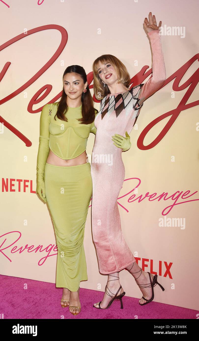 Hollywood, USA. 14th Sep, 2022. Camila Mendes and Maya Hawke arriving ...