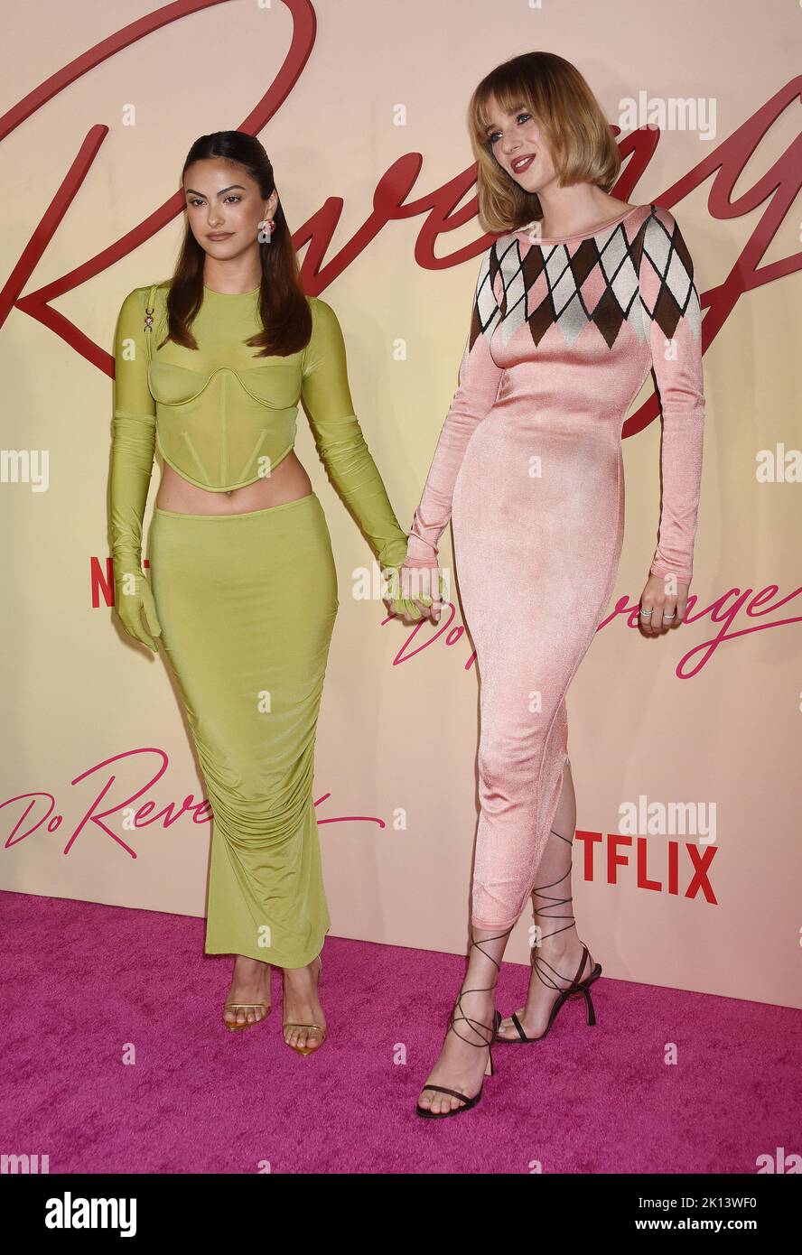 Hollywood, USA. 14th Sep, 2022. Camila Mendes and Maya Hawke arriving ...