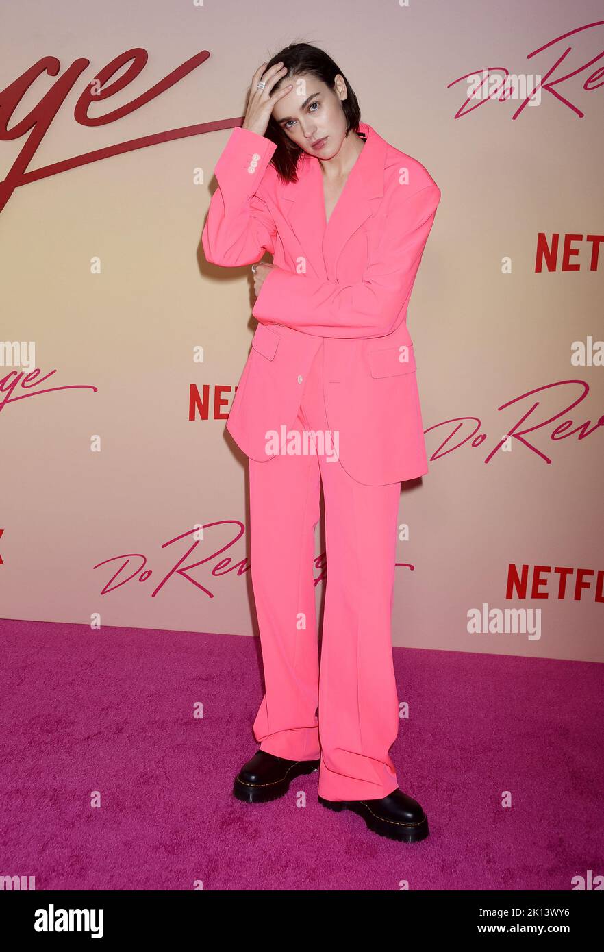 Hollywood, USA. 14th Sep, 2022. Ava Capri arriving to the "Do Revenge ...