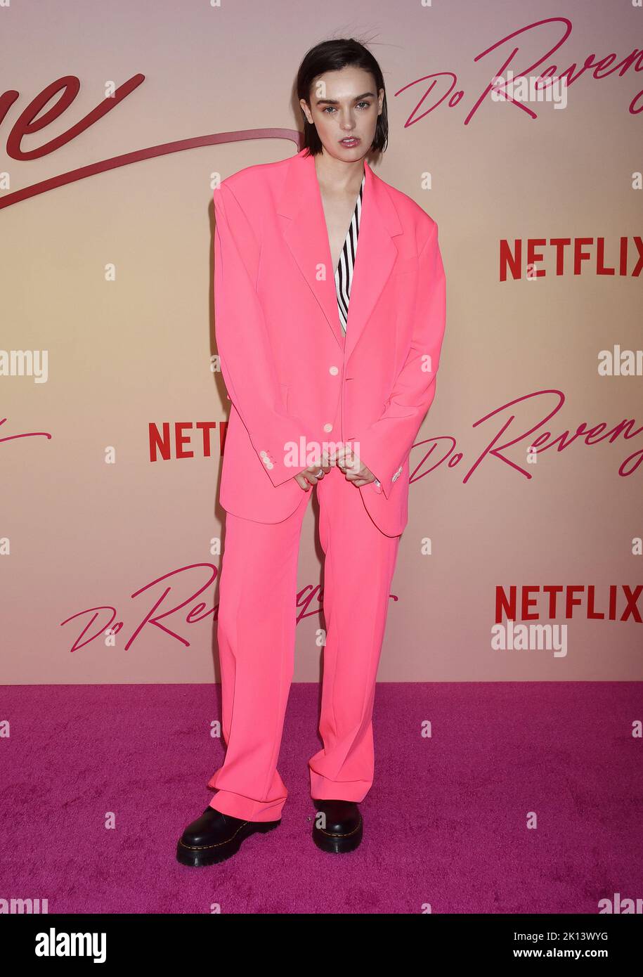 Hollywood, USA. 14th Sep, 2022. Ava Capri arriving to the "Do Revenge ...