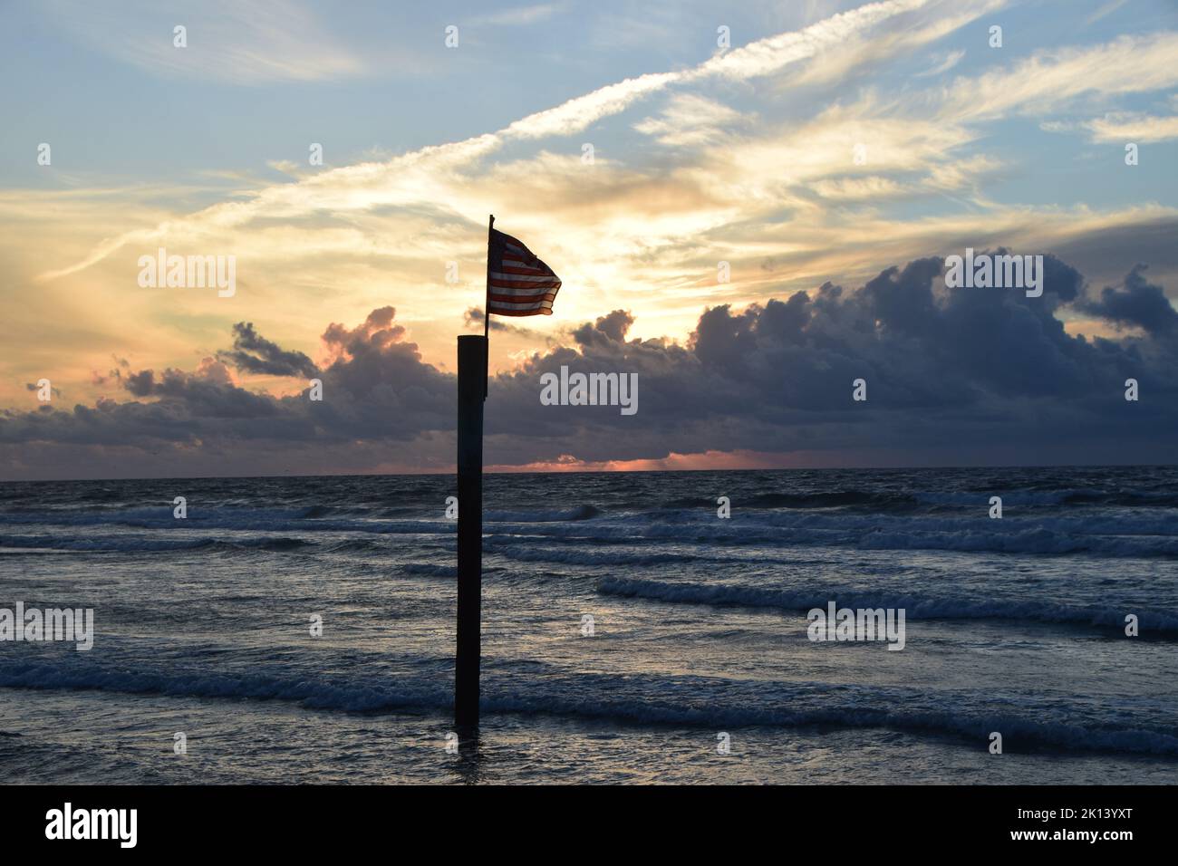 Long Beach Island Sunrise Stock Photo - Alamy
