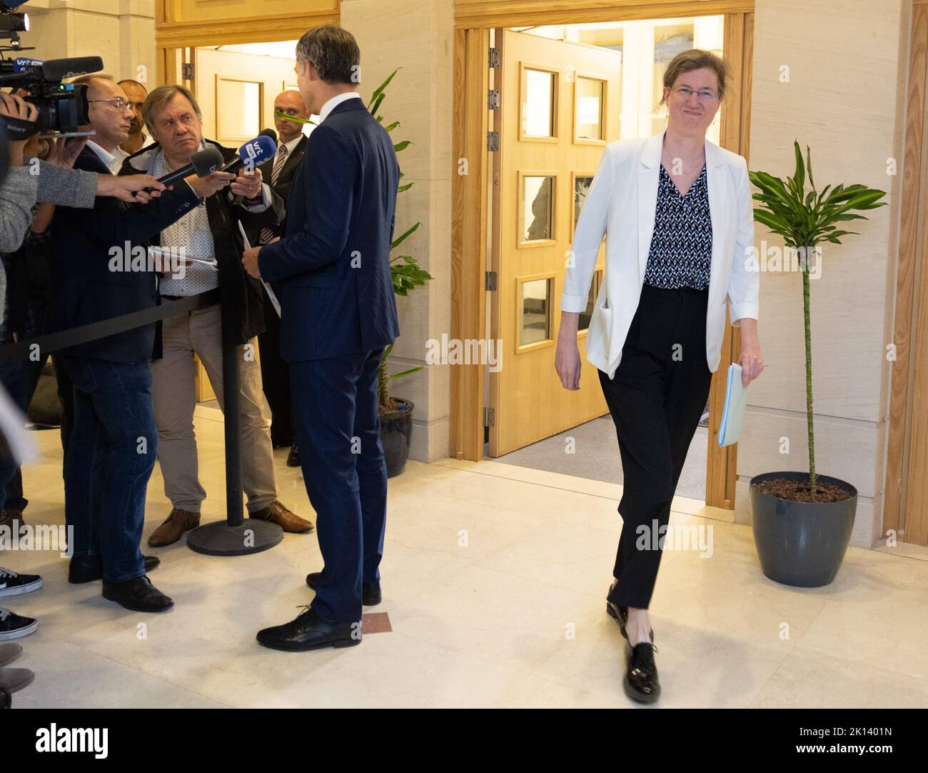 Prime Minister Alexander De Croo and Molenbeek-Saint-Jean - Sint-Jans ...