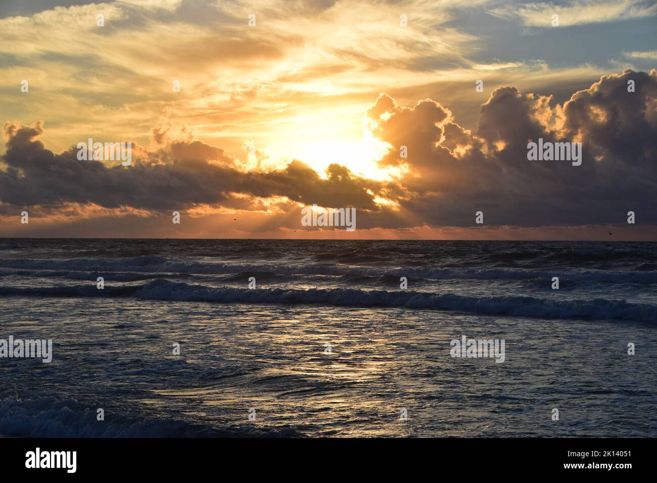 Long Beach Island Sunrise Stock Photo - Alamy