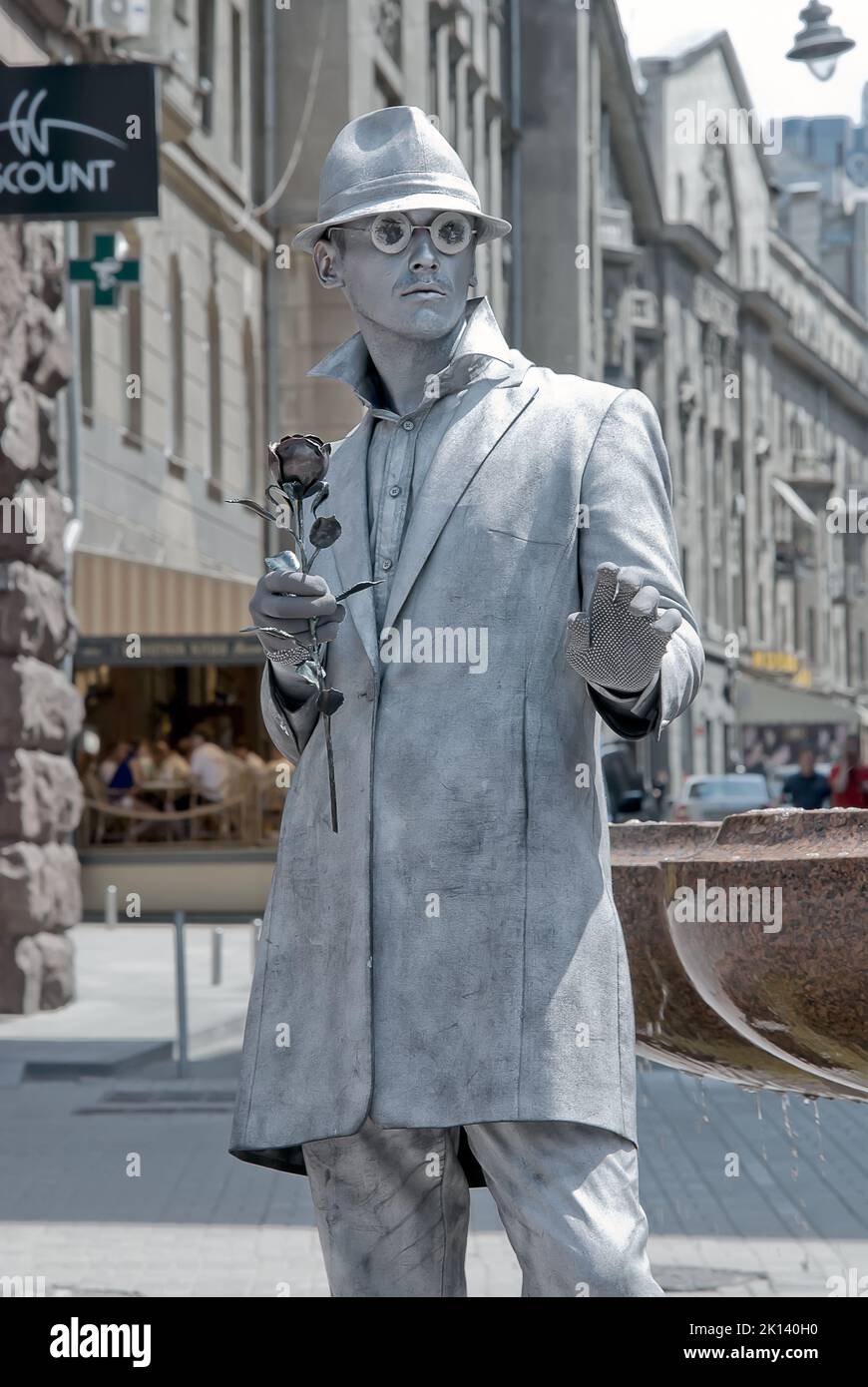 Khreshchatyk street busker hi-res stock photography and images - Alamy