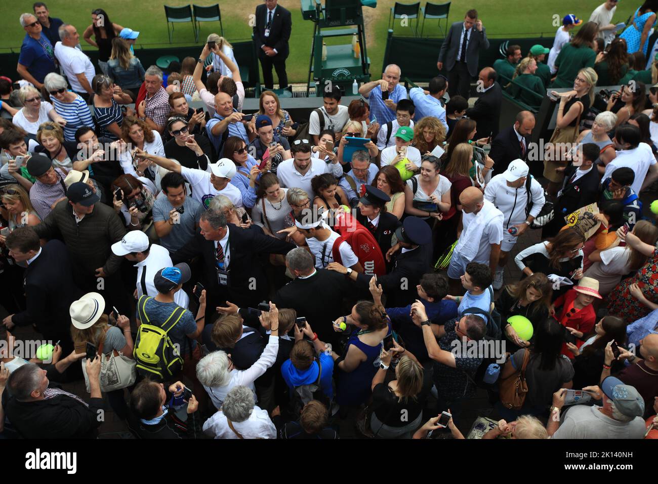 File photo dated 16-07-2017 of Roger Federer who has announced he will ...