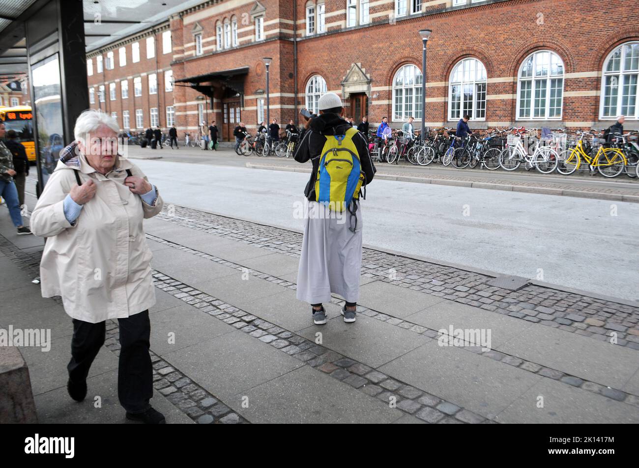 Copenhagen -Denmark -15 septmeber 2022-People use iphones and ...