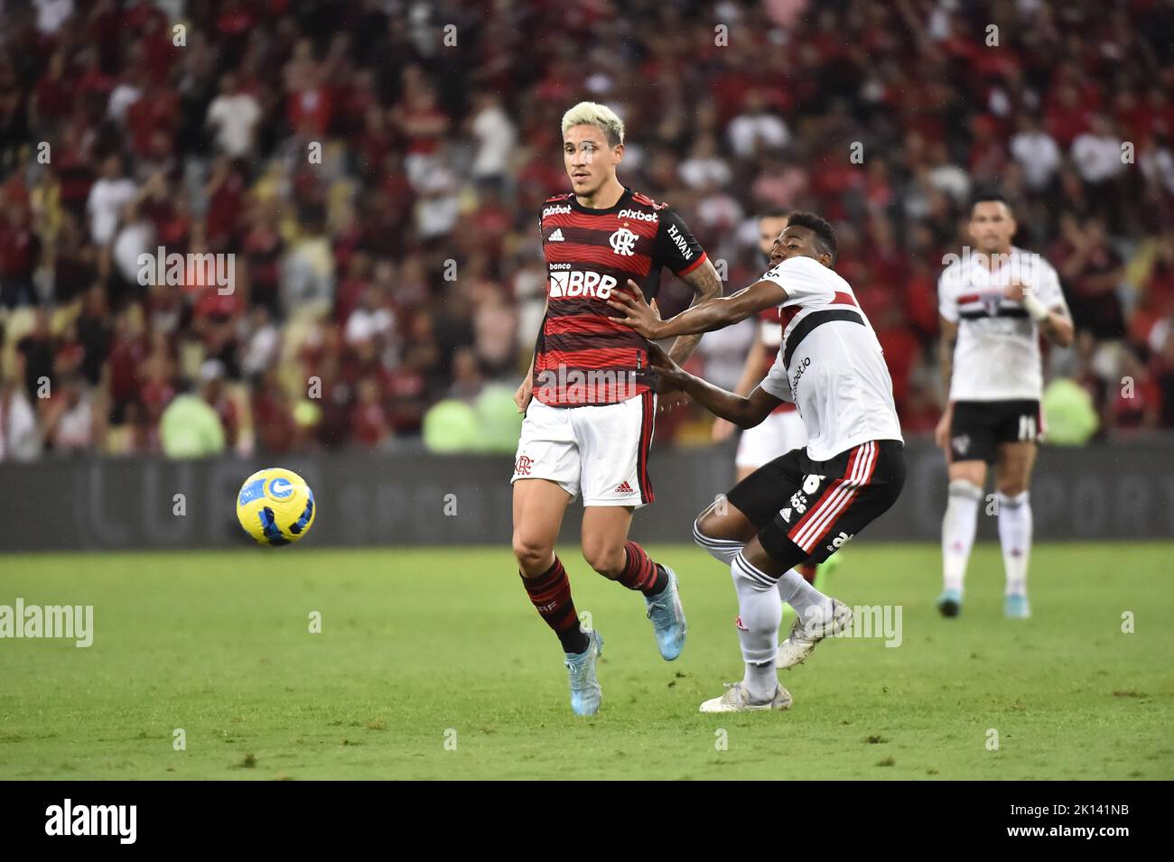 Rio de Janeiro-Brazil September 14, 2022, Flamengo Arrascaeta player ...
