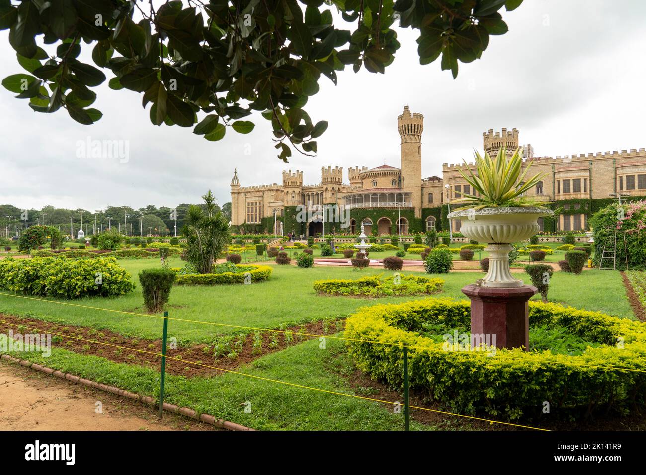 Bengaluru -View from Garden to Manor-House, Bengaluru Palace, Bengaluru ...