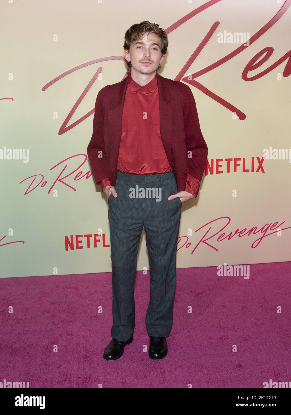 September 14, 2022, Hollywood, California, USA: Austin Abrams attends ...
