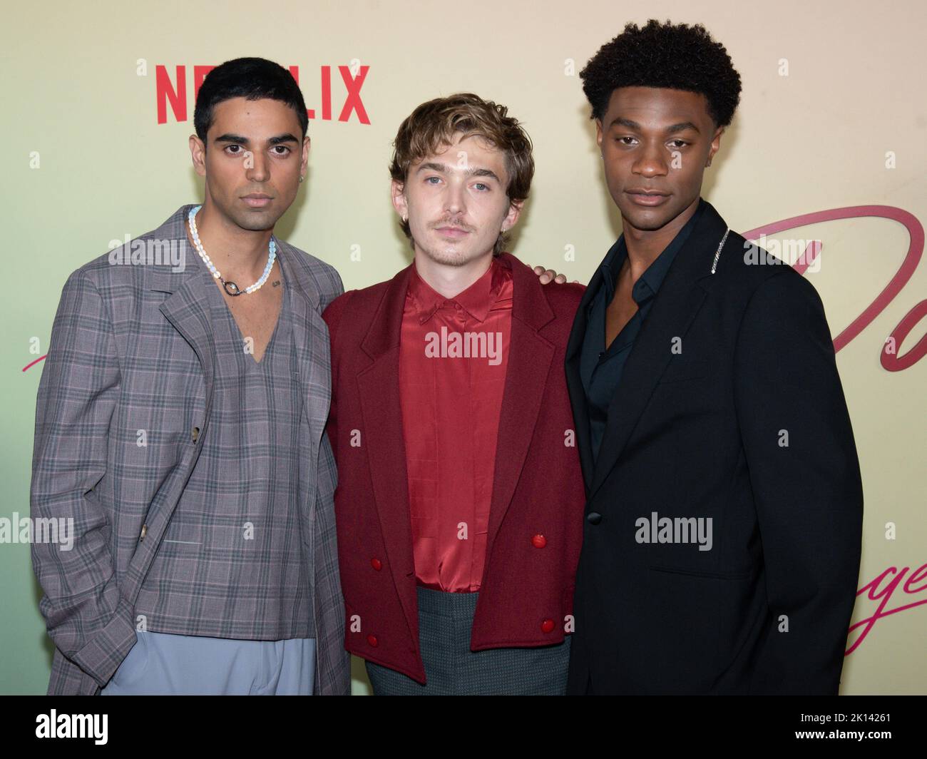 September 14, 2022, Hollywood, California, USA: (L-R) Rish Shah, Austin ...