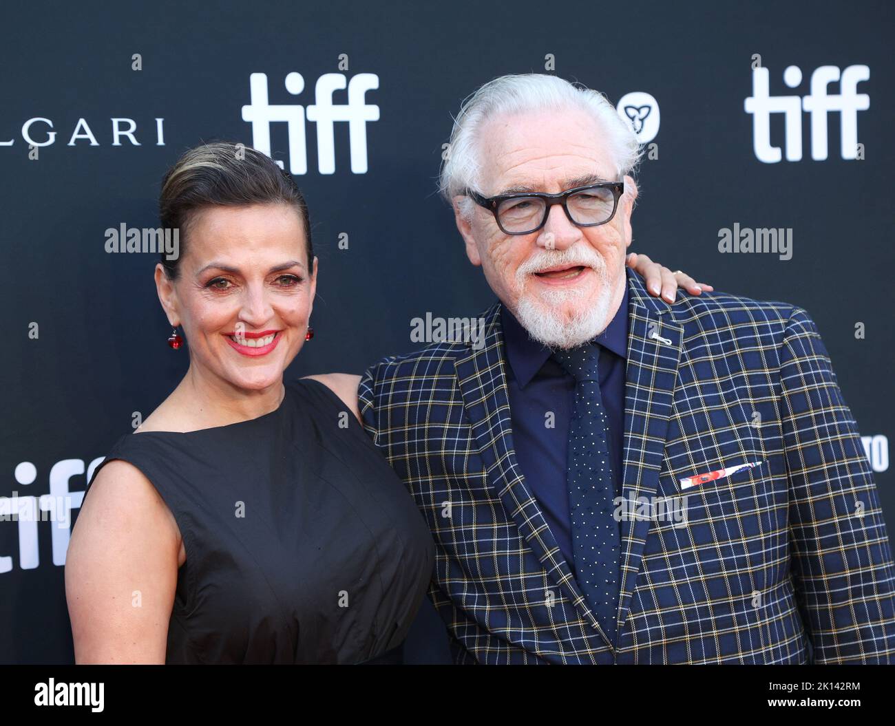 Toronto, Canada. 14th Sep, 2022. Brian Cox and Nicole Ansari-Cox ...