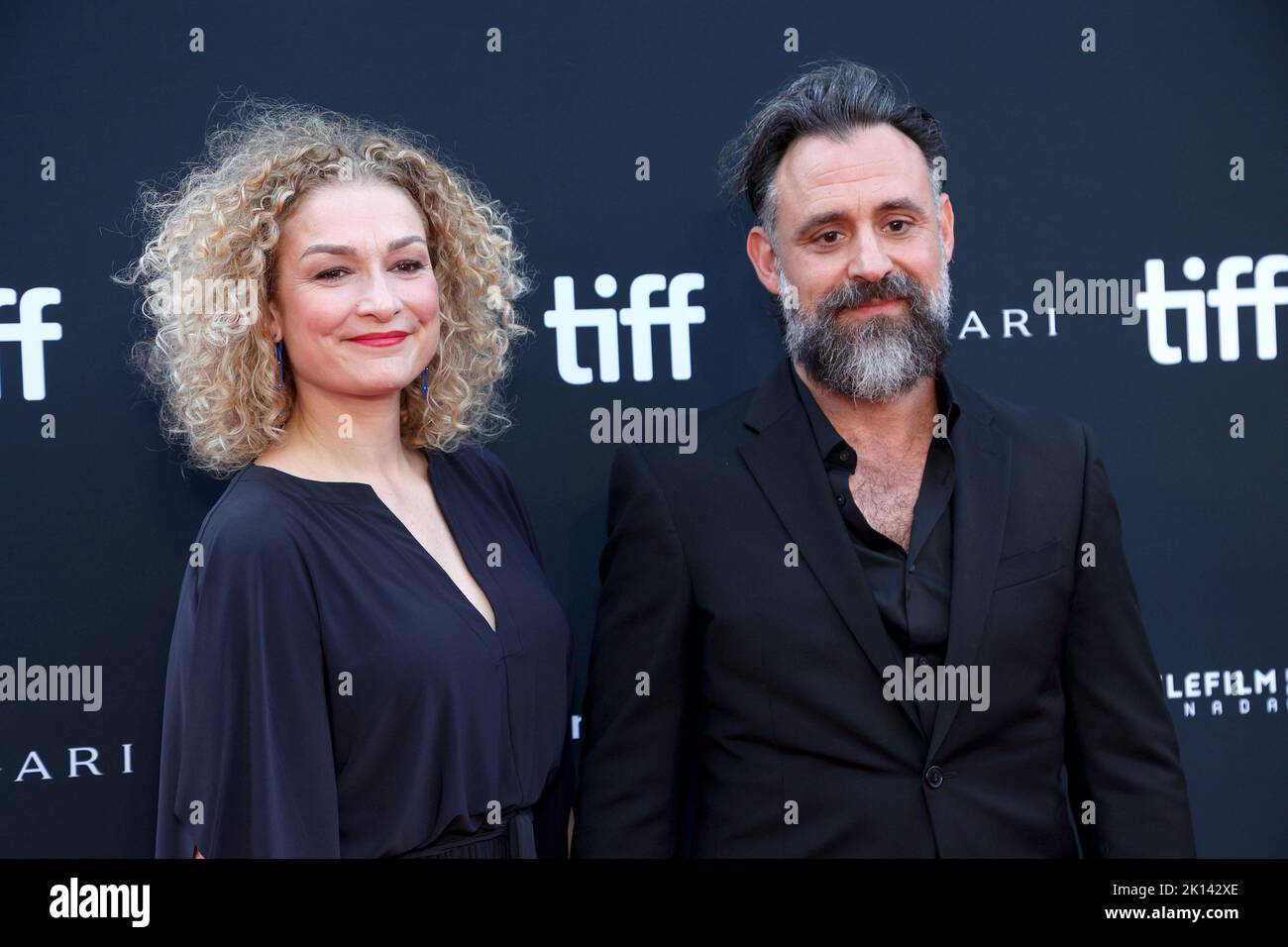 Toronto, Canada. 14th Sep, 2022. Mark Bacci and Daniella Bacci arriving ...