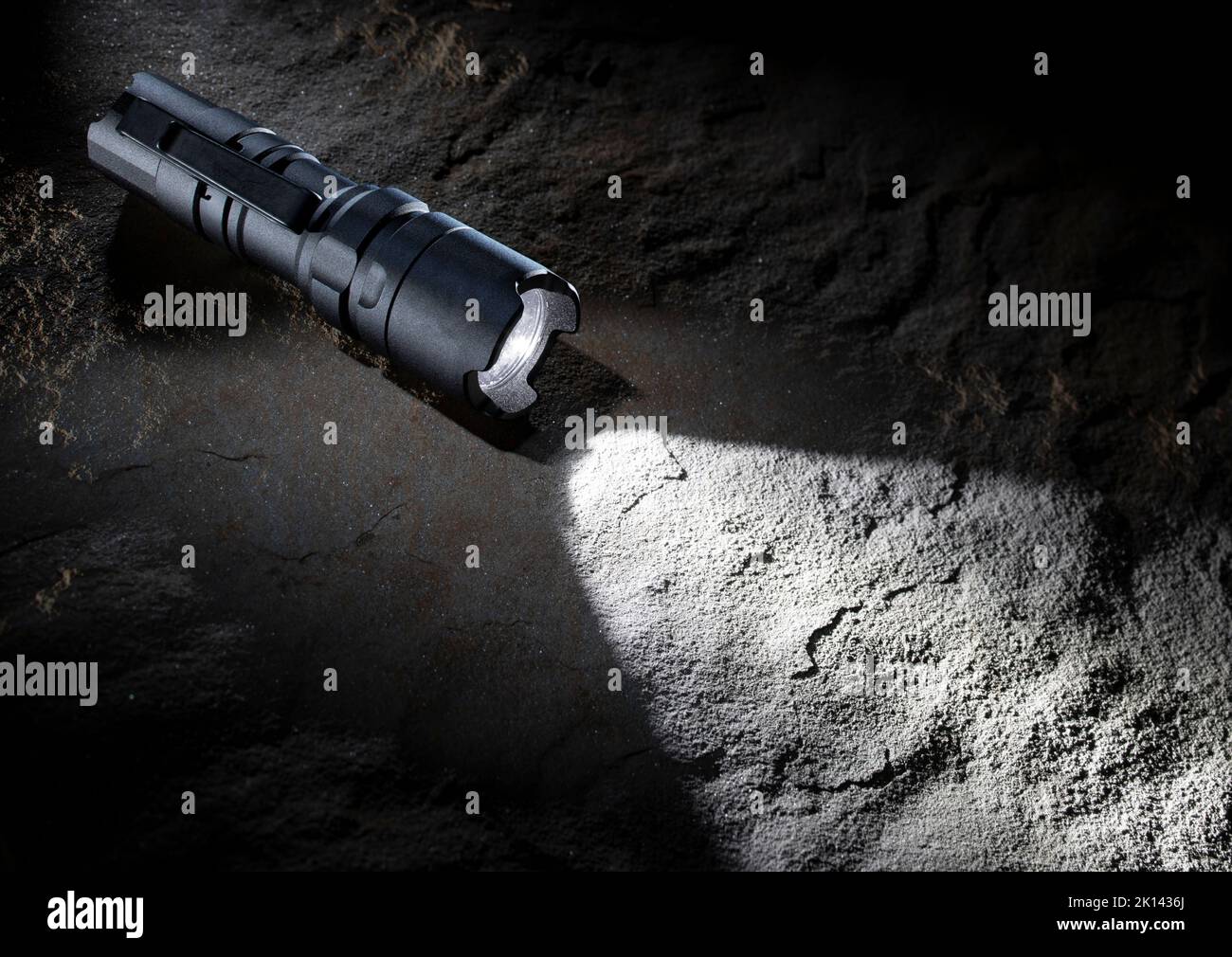 Running with flashlight hi-res stock photography and images - Alamy