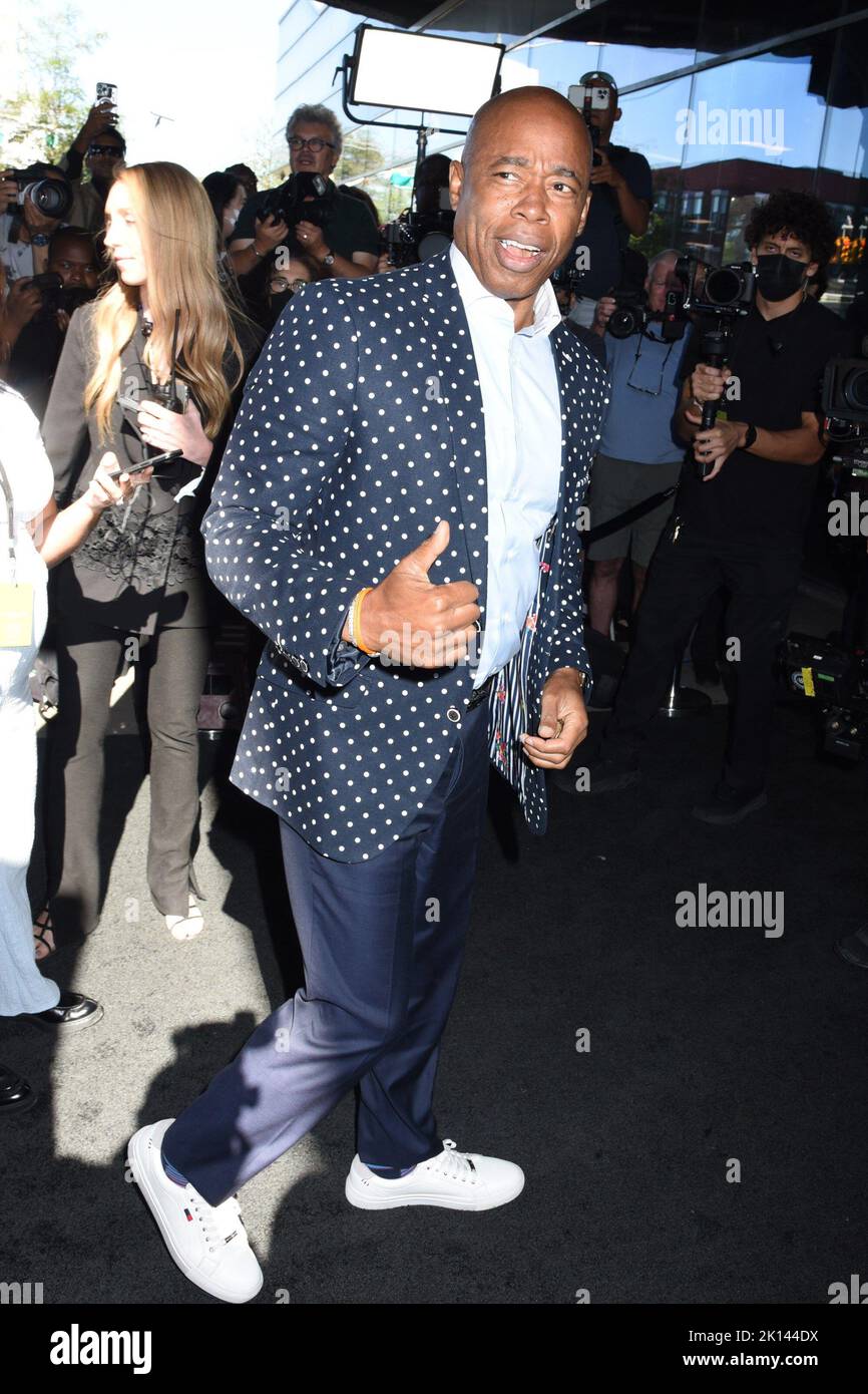 New York, NY, USA. 14th Sep, 2022. New York City Mayor Eric Adams in ...