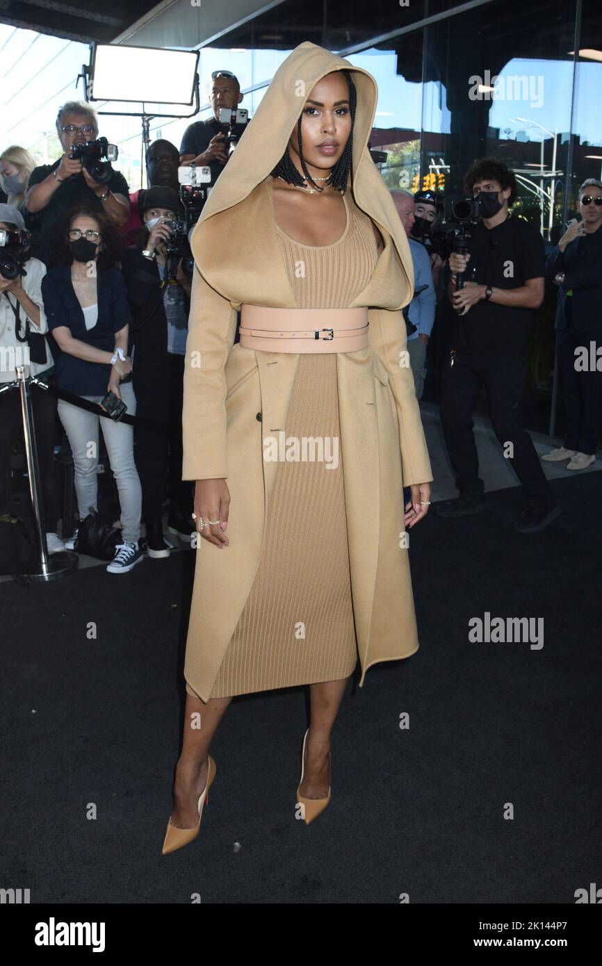 New York, NY, USA. 14th Sep, 2022. Sabrina Dhowre Elba in attendance ...