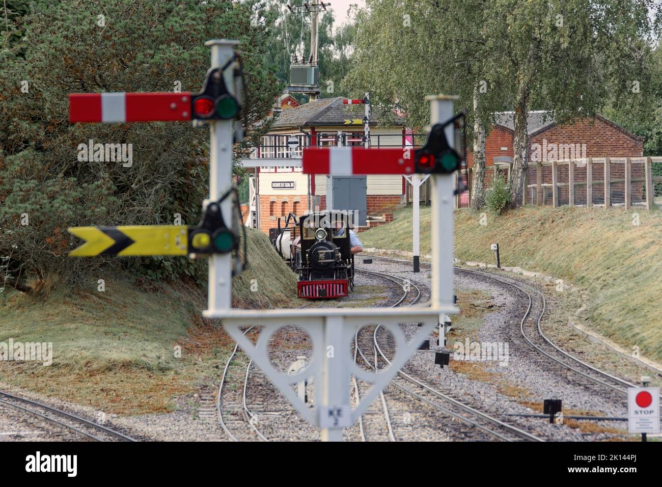 Moors Valley Railway Autumn steam gala 22 Stock Photo - Alamy