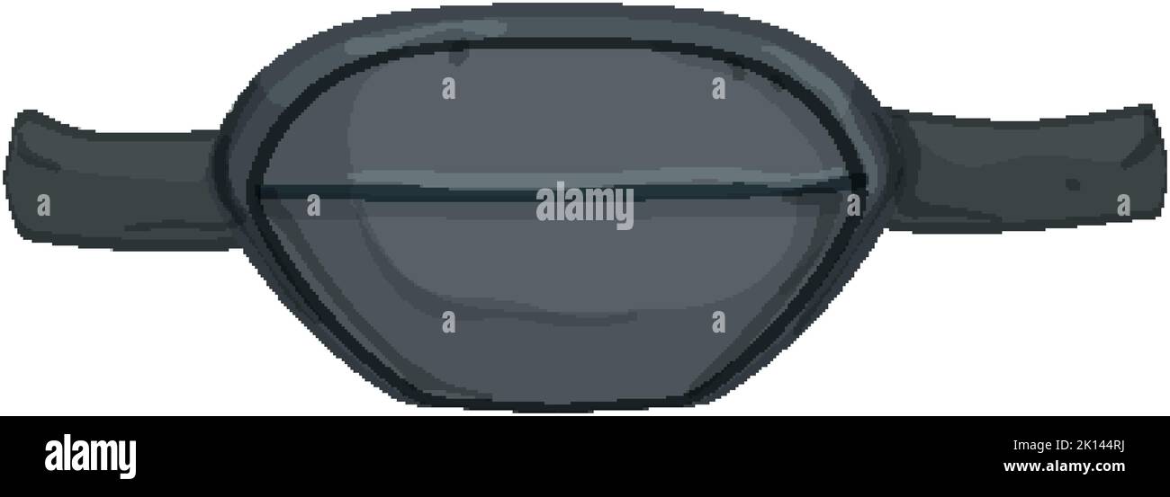 pouch waist bag cartoon vector illustration Stock Vector Image & Art ...