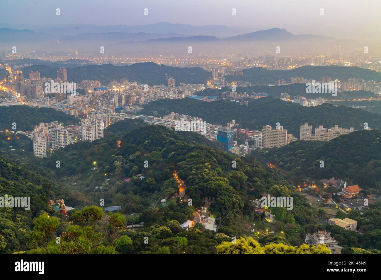 Taiwan cityscape from neihu district hi-res stock photography and ...