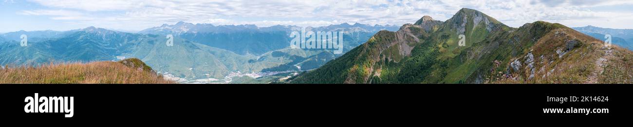 Alpine Meadows Trail, Krasnaya Polyana Resort. Alpine Meadows Walking ...