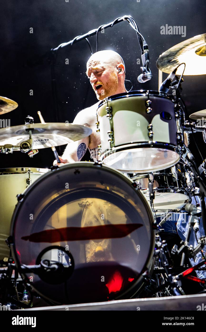 Milan Italy. 14 September 2022. The Scottish rock band BIFFY CLYRO ...