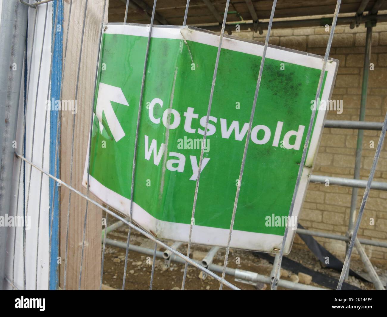 Cotswold Way long distance footpath National Trail. The Cotswolds AONB ...