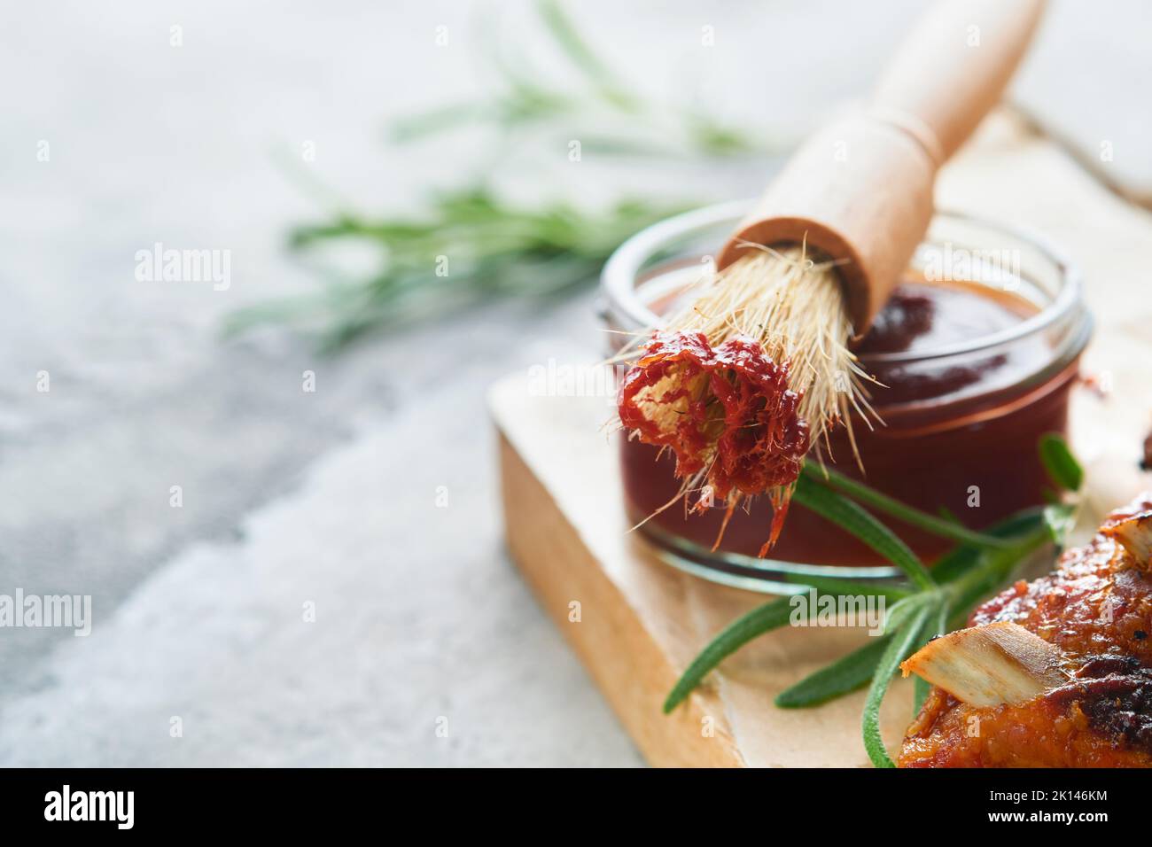 Bar b q sauce jar hi-res stock photography and images - Alamy