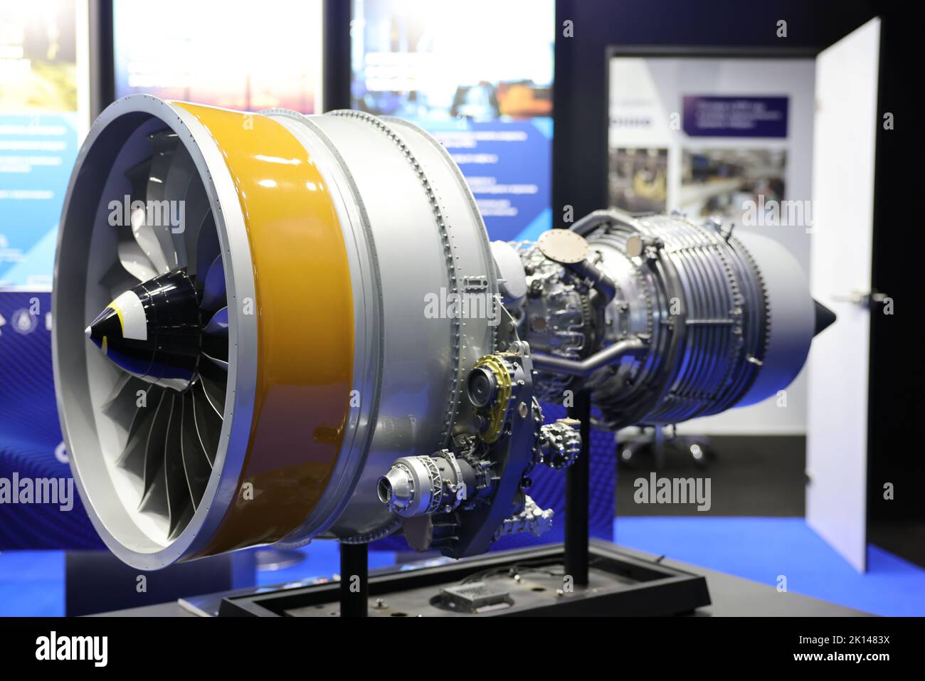 December 8, 2021, Sochi, Russia. Layout of the Russian PD-14 jet ...