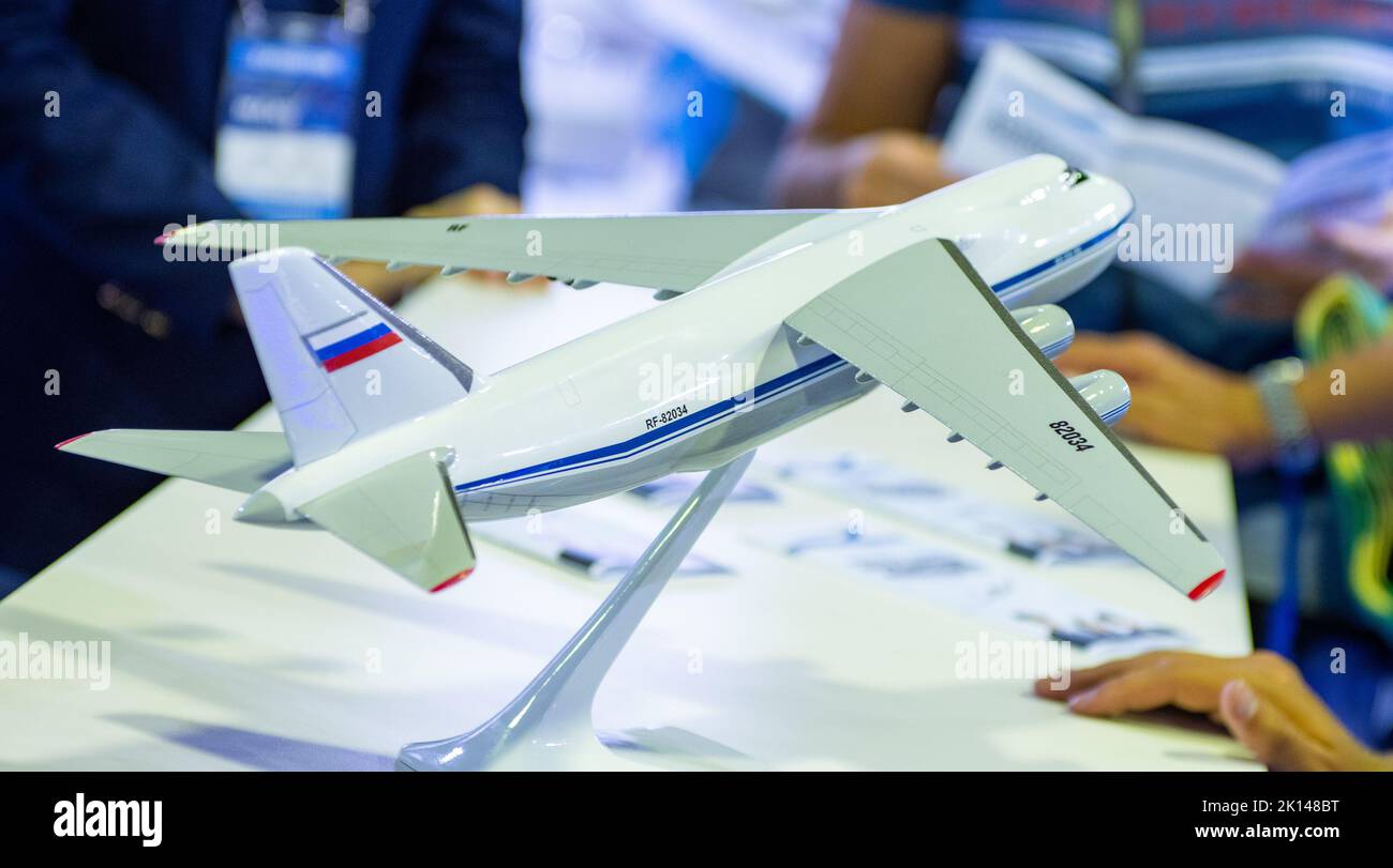 August 30, 2019, Moscow region, Russia. Mock-up of the Russian Antonov ...