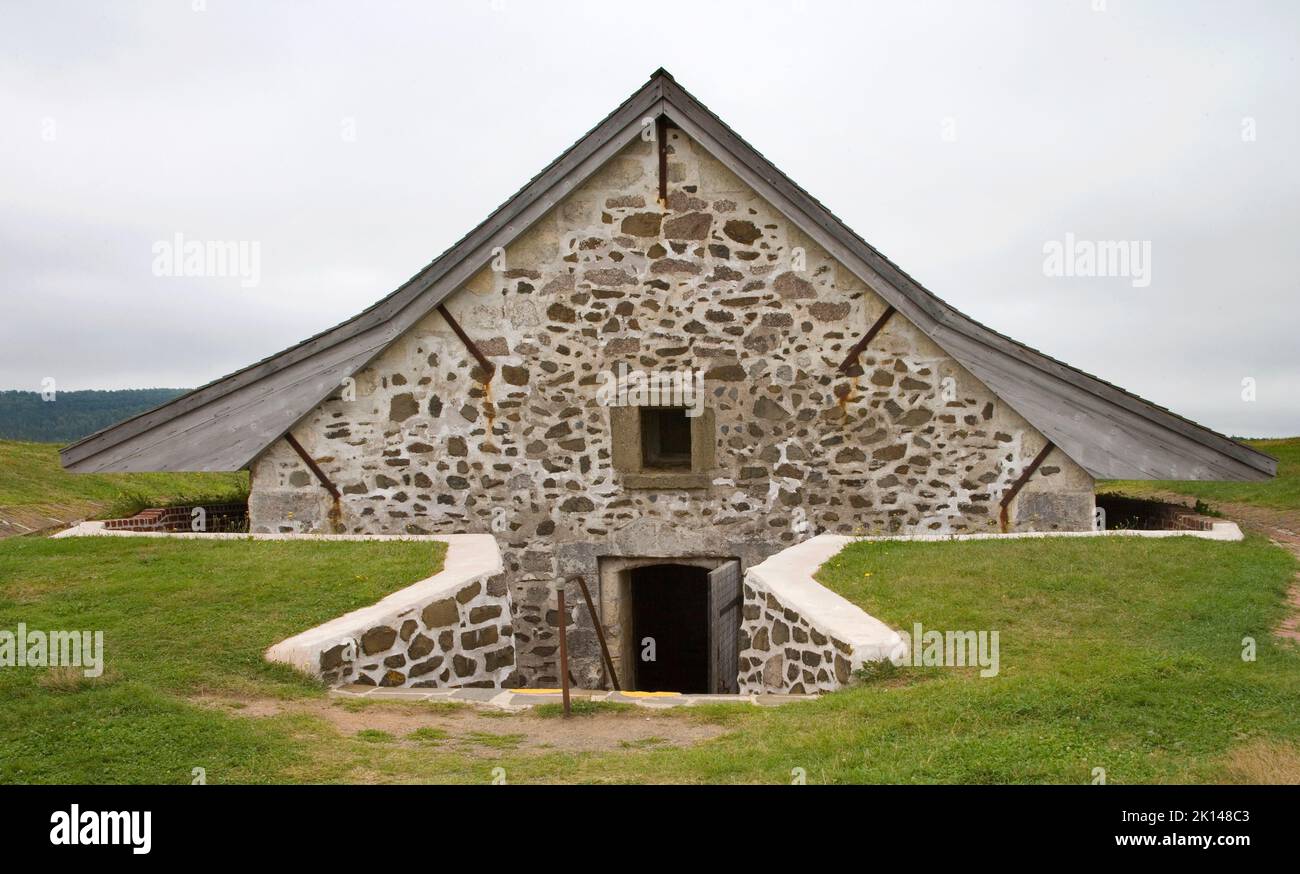 fort anne in annapolis royal nova scotia canada Stock Photo - Alamy