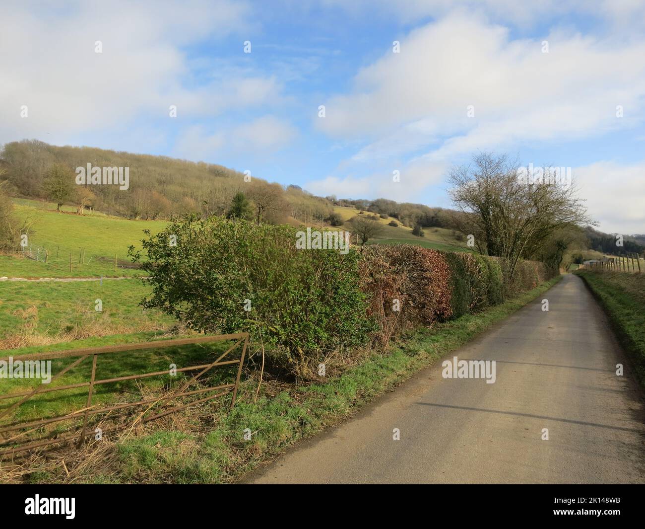Cotswold Way long distance footpath National Trail. The Cotswolds AONB ...