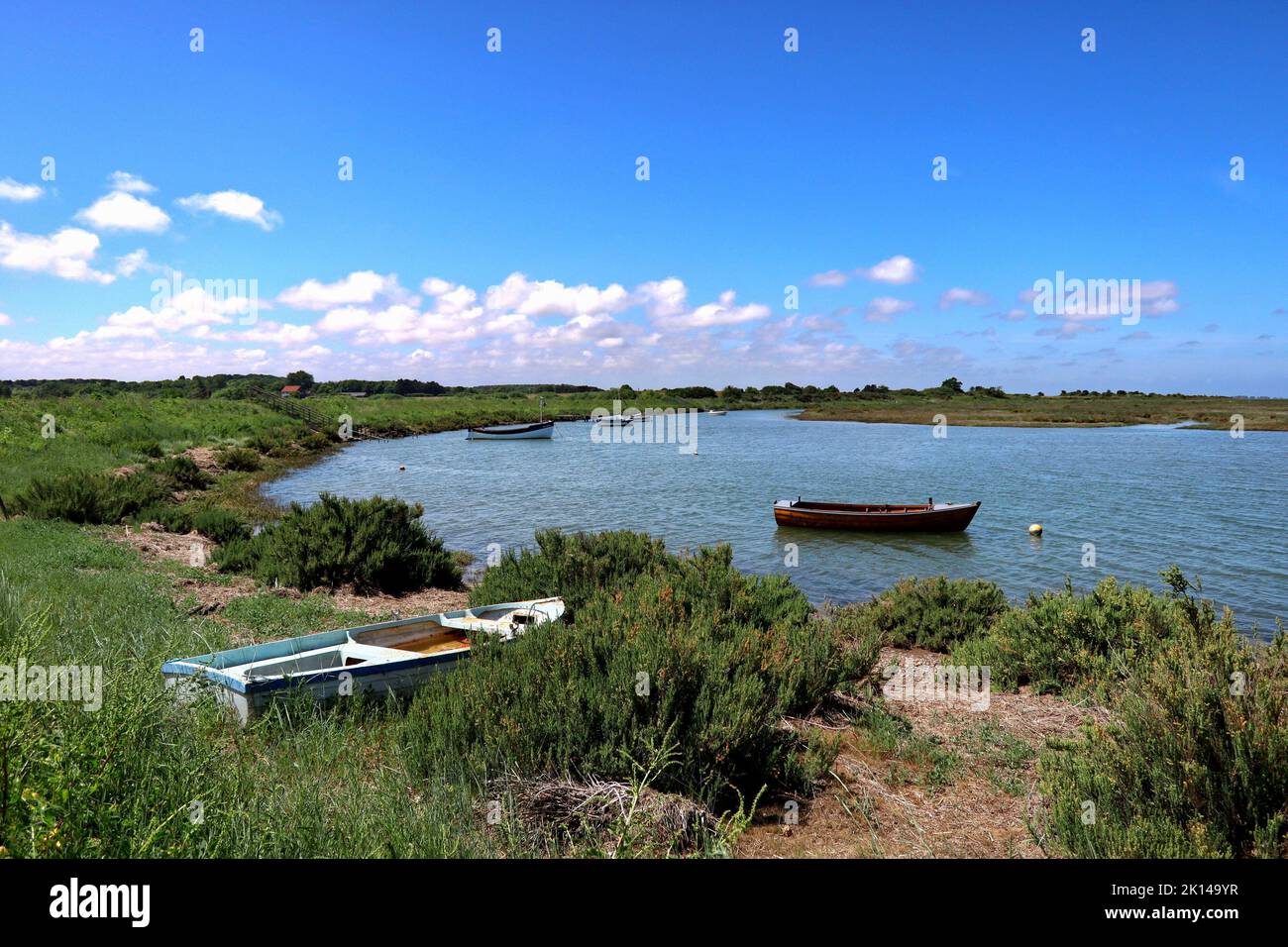 The River Stiffkey in North Norfolk Stock Photo - Alamy