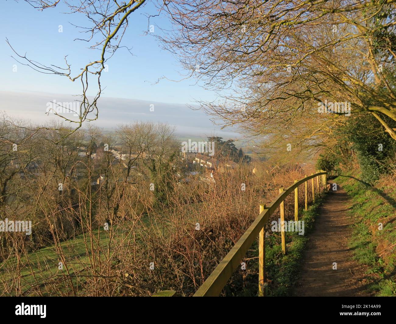 Cotswold Way long distance footpath National Trail. The Cotswolds AONB ...