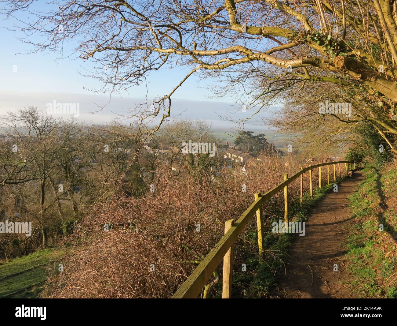 Cotswold Way long distance footpath National Trail. The Cotswolds AONB ...