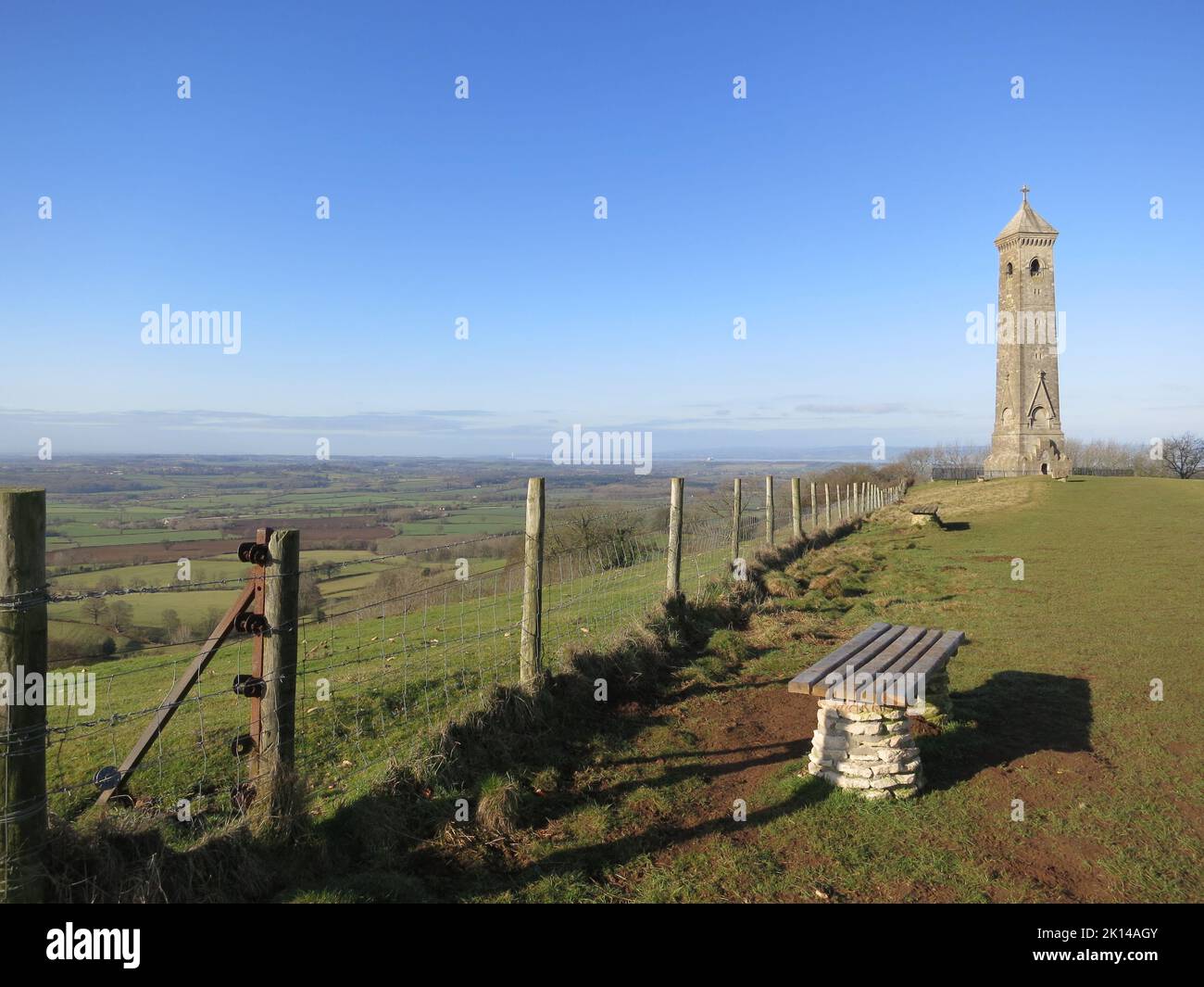 Cotswold Way long distance footpath National Trail. The Cotswolds AONB ...