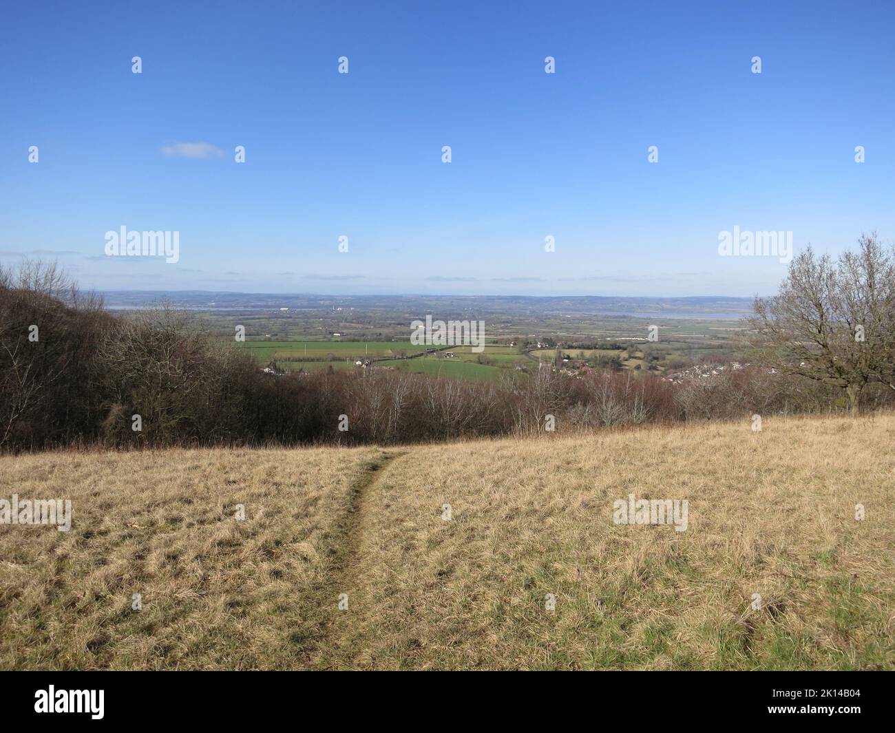Cotswold Way long distance footpath National Trail. The Cotswolds AONB ...