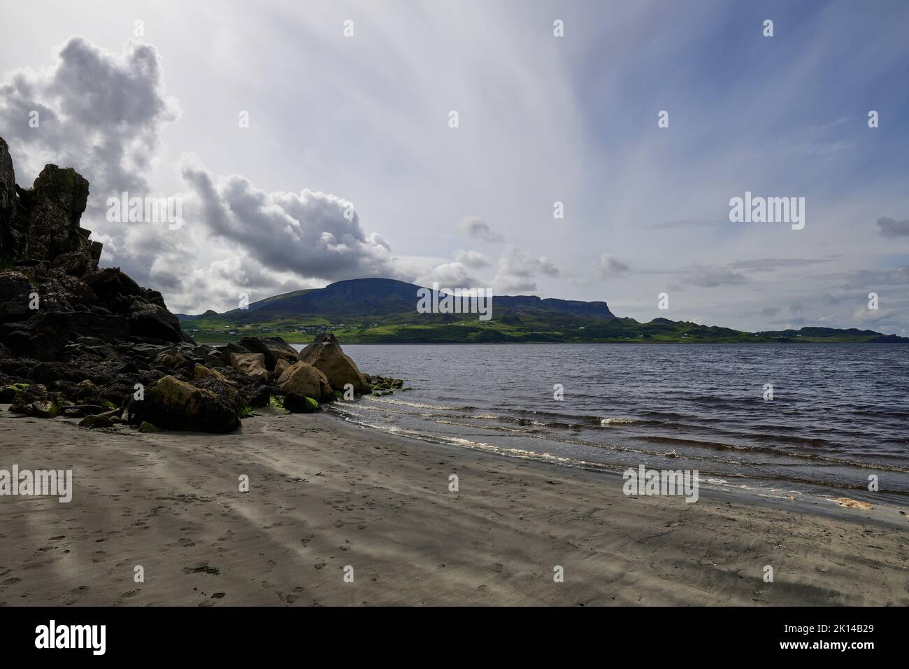 Staffin Beach, Isle of Skye Stock Photo - Alamy