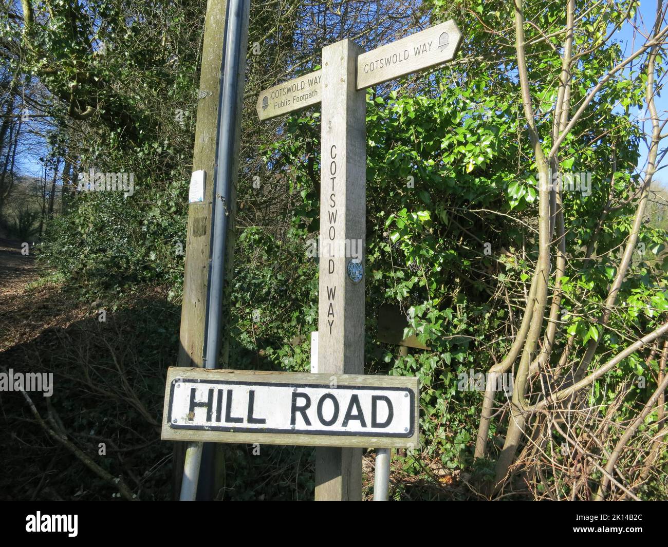 Cotswold Way long distance footpath National Trail. The Cotswolds AONB ...