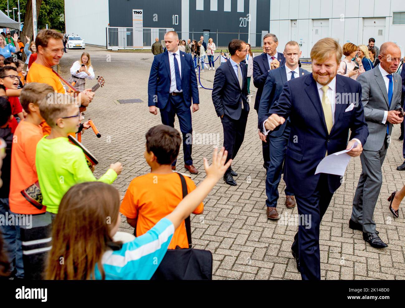 Helmond, Niederlande. 15th Sep, 2022. King Willem-Alexander of The ...