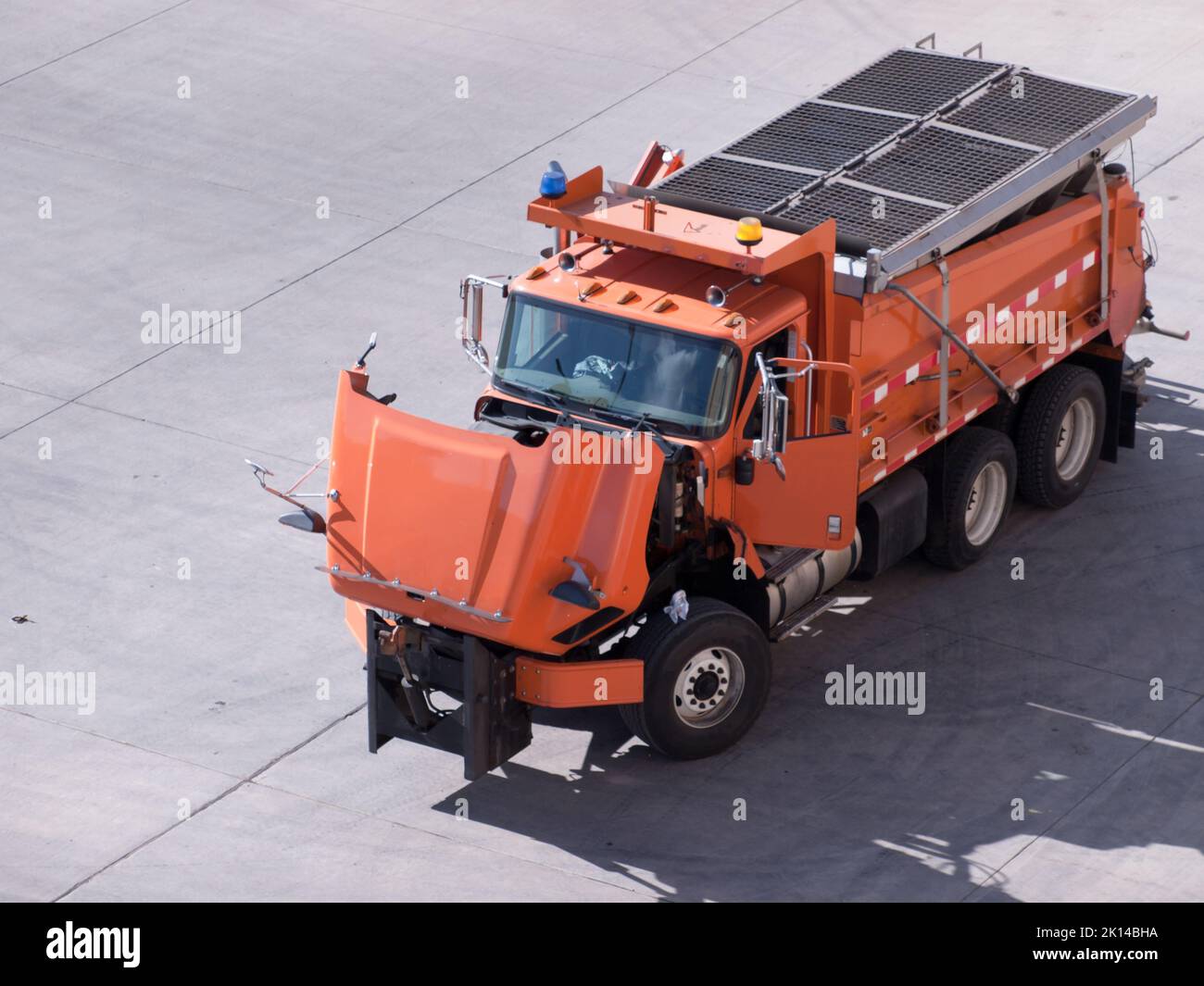 Road maintenance truck Stock Photo - Alamy