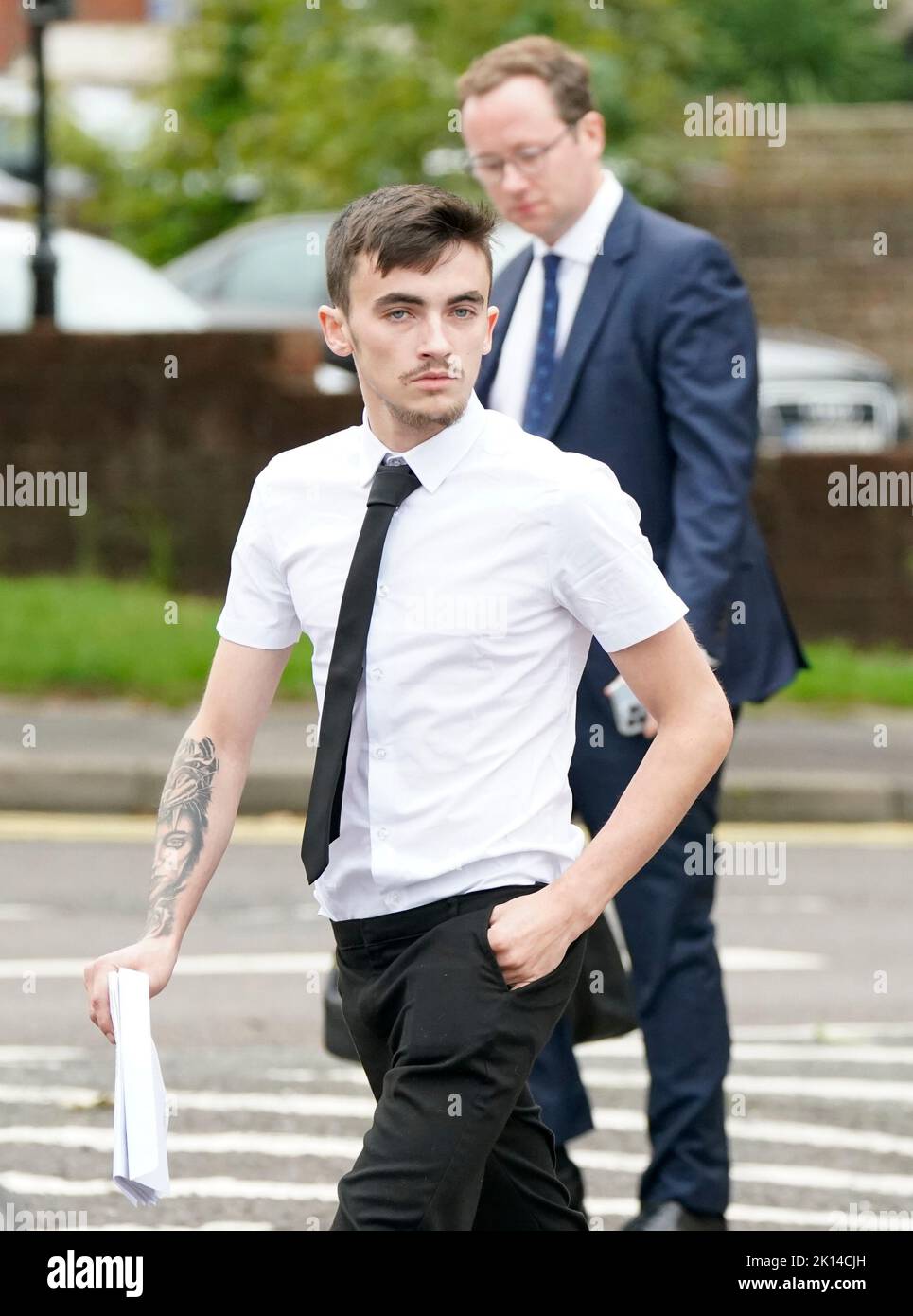 Nathan Daniels at Basingstoke Magistrates' Court where he has been ...