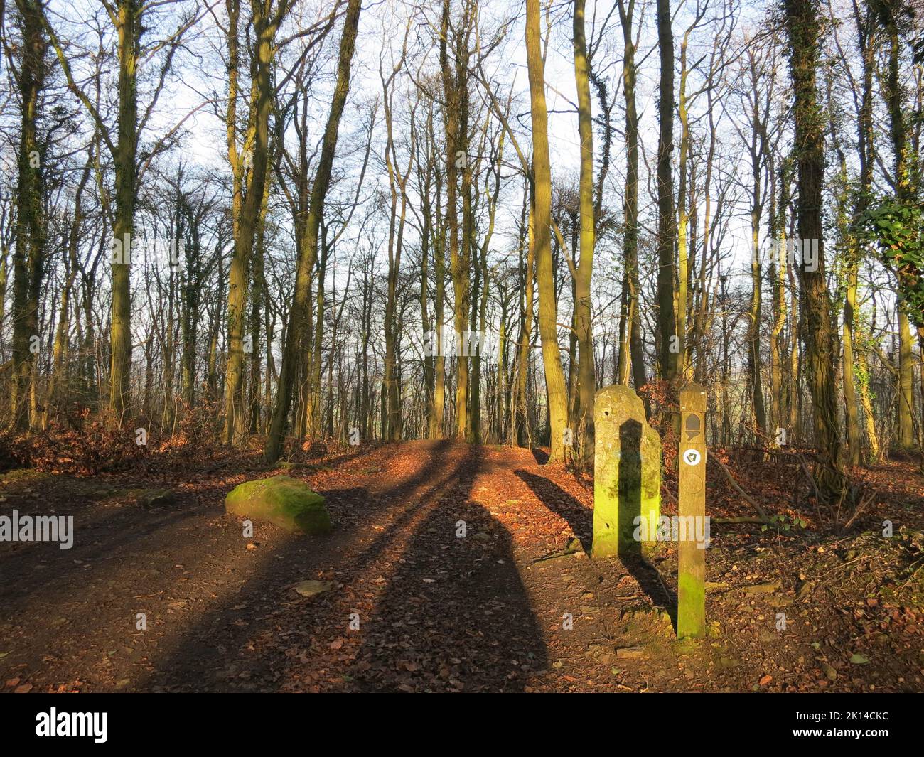 Cotswold Way long distance footpath National Trail. The Cotswolds AONB ...