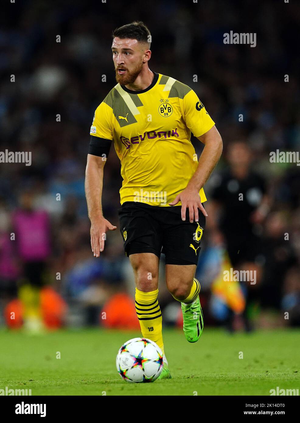Borussia Dortmund's Mahmoud Dahoud during the UEFA Champions League ...