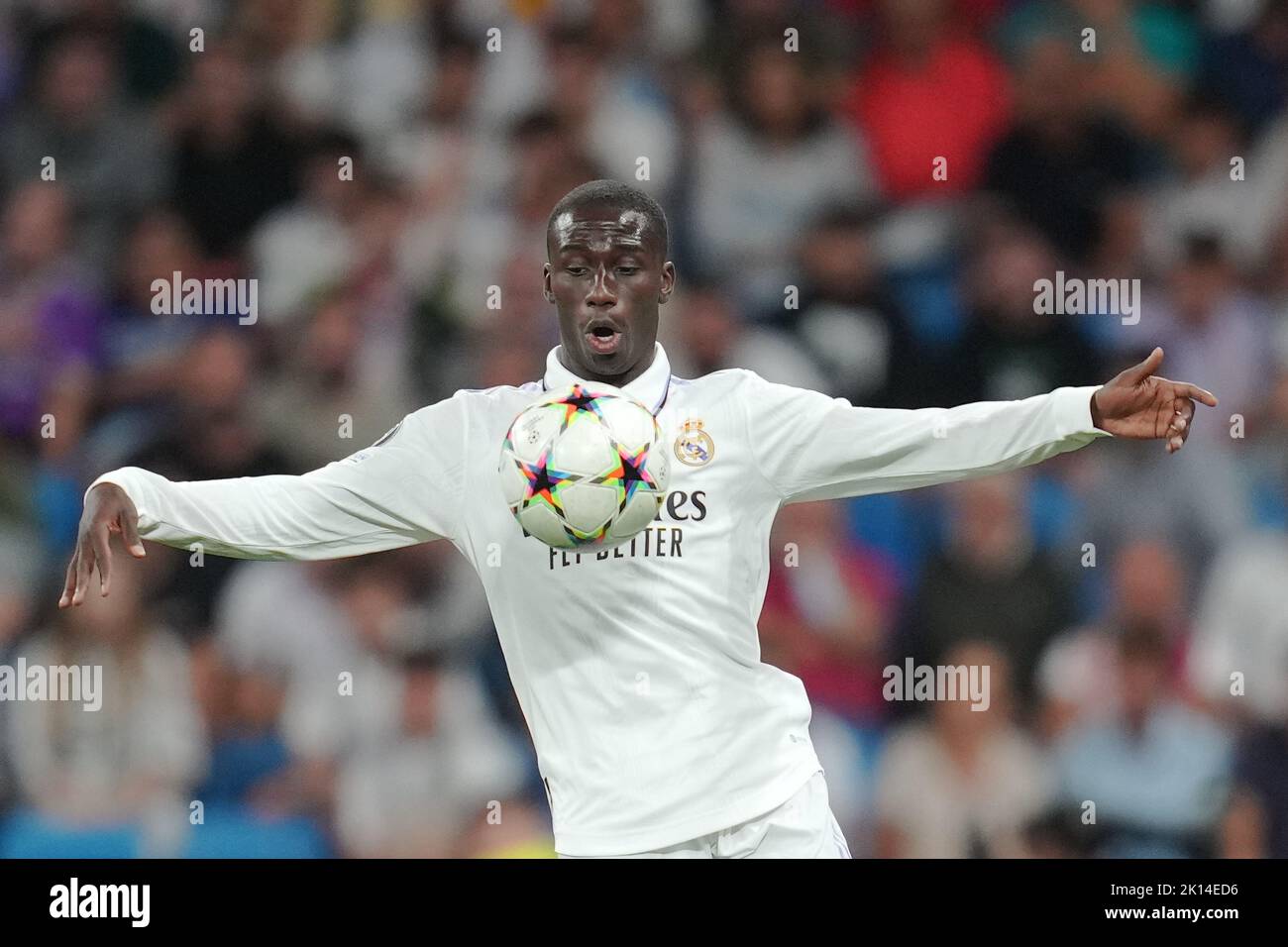 Ferland Mendy of Real Madrid during the UEFA Champions League match ...
