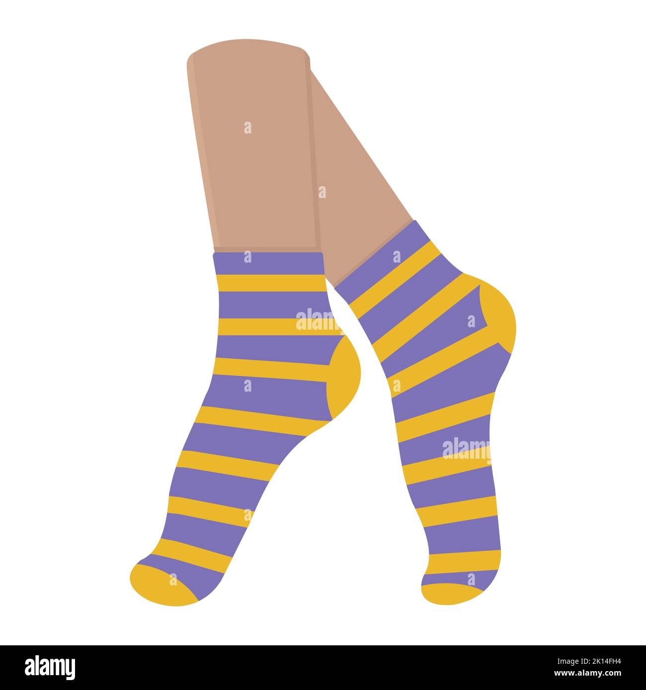 Cartoon human feet Cut Out Stock Images & Pictures - Alamy