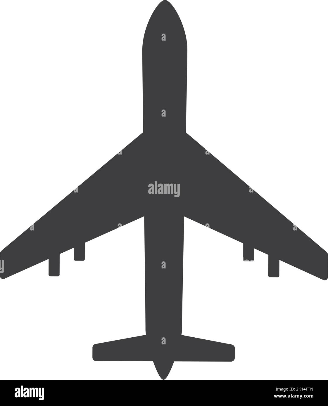 Plane icon. Airport sign. Black airplane silhouette Stock Vector Image ...