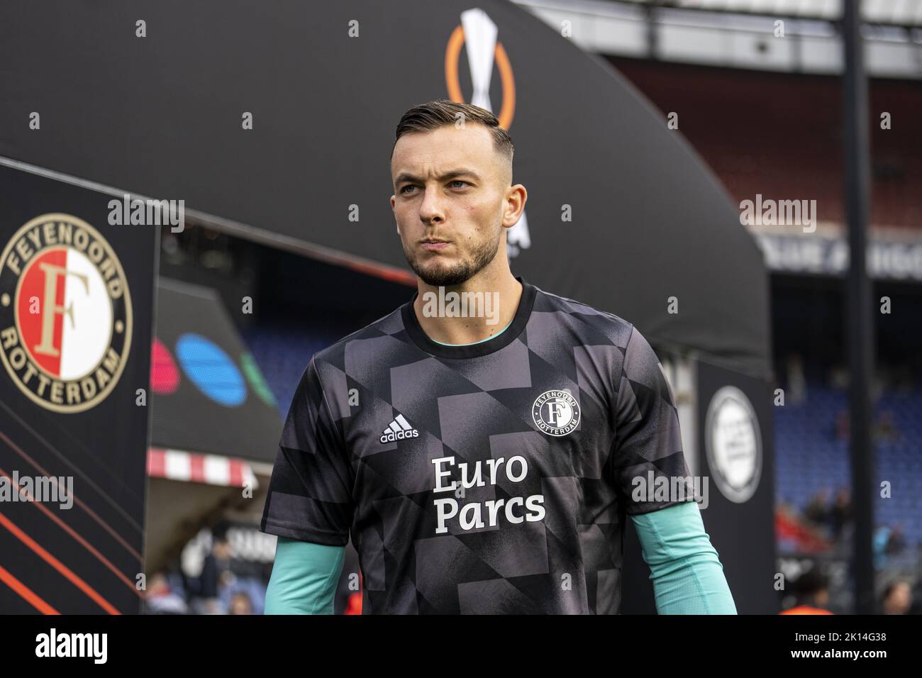 Rotterdam - Feyenoord keeper Justin Bijlow during the match between ...