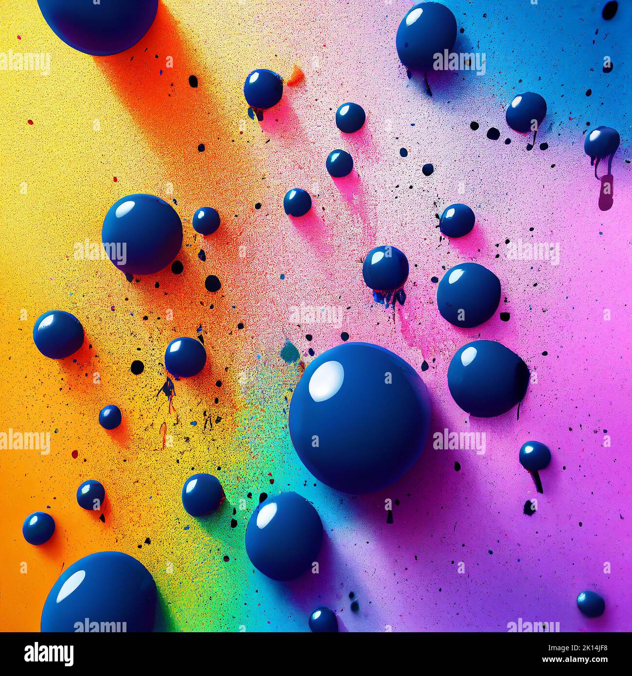 Drops paint hi-res stock photography and images - Alamy