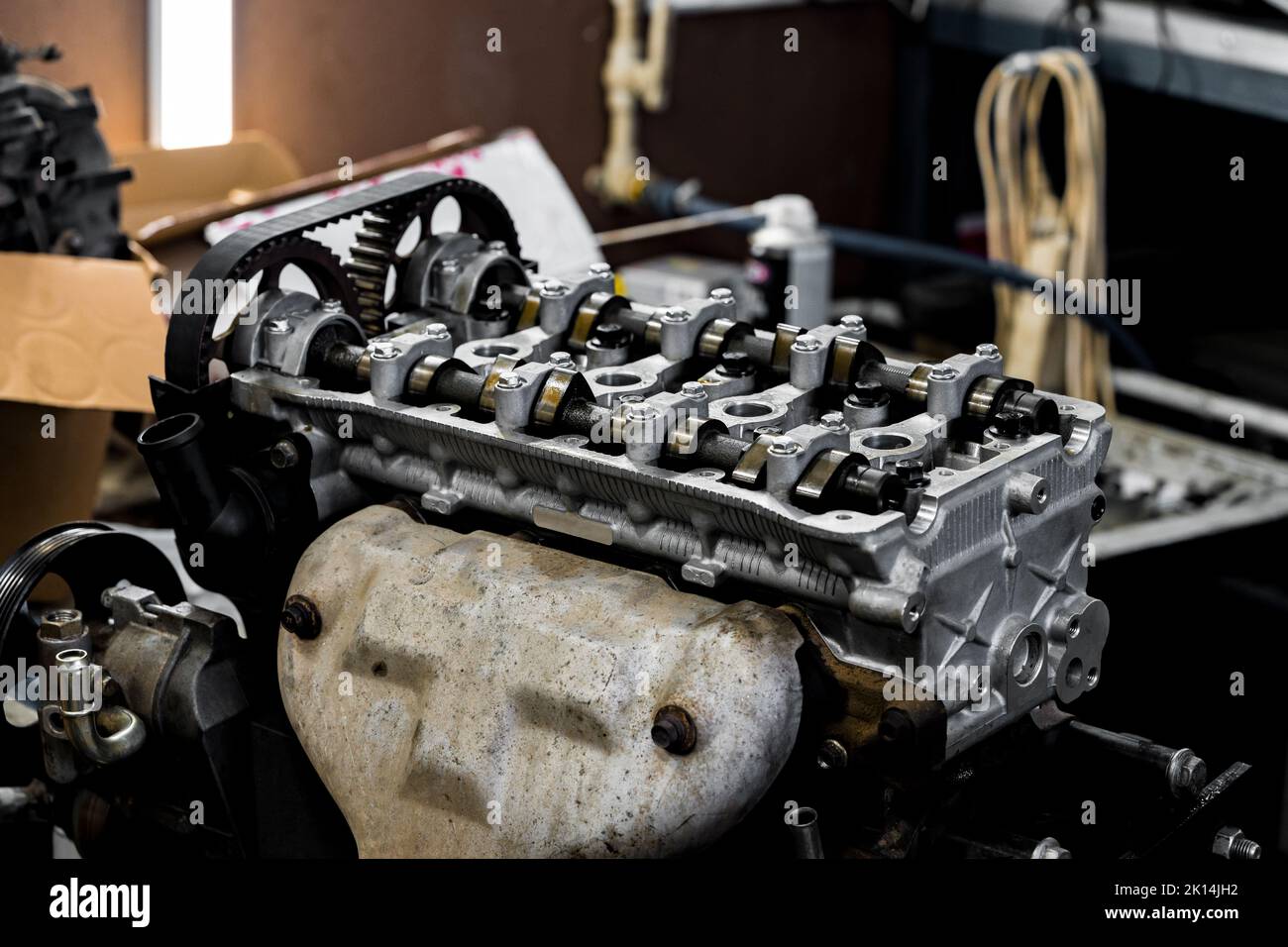 Disassemble engine block vehicle hi-res stock photography and images ...