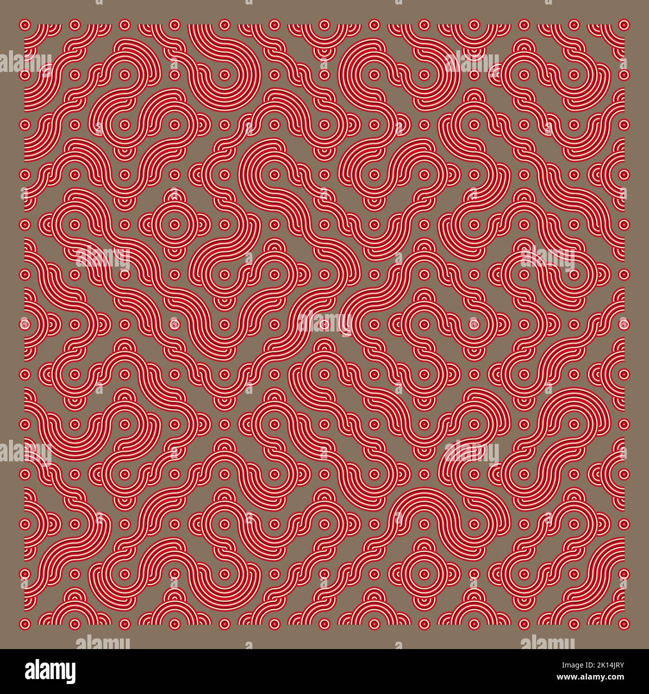Random color rounded truchet tiling illustration Stock Vector Image ...